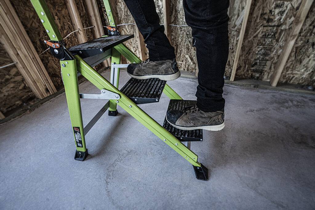 Klapptritt | Jumbo Step Pro | Fiberglas | Klapptreppe
